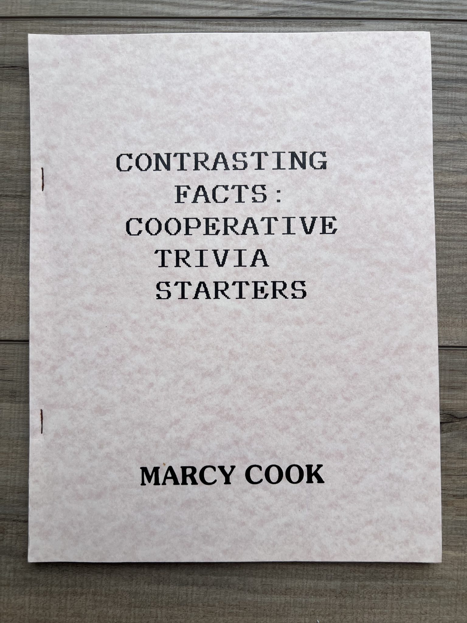 Complete List of Books - Marcy Cook Math