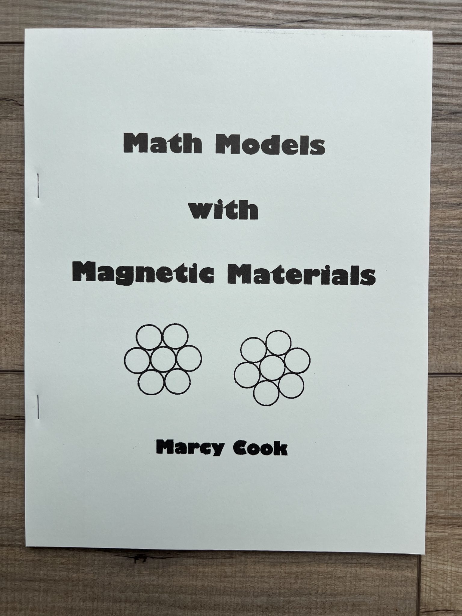 MATH MODELS WITH MAGNETIC MATERIALS - Marcy Cook Math