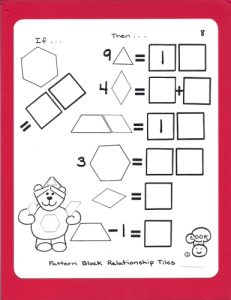 PATTERN BLOCK RELATIONSHIP TILES - Marcy Cook Math